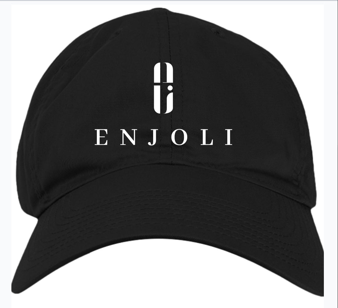 Enjoli Black Fitted Cap – My Store