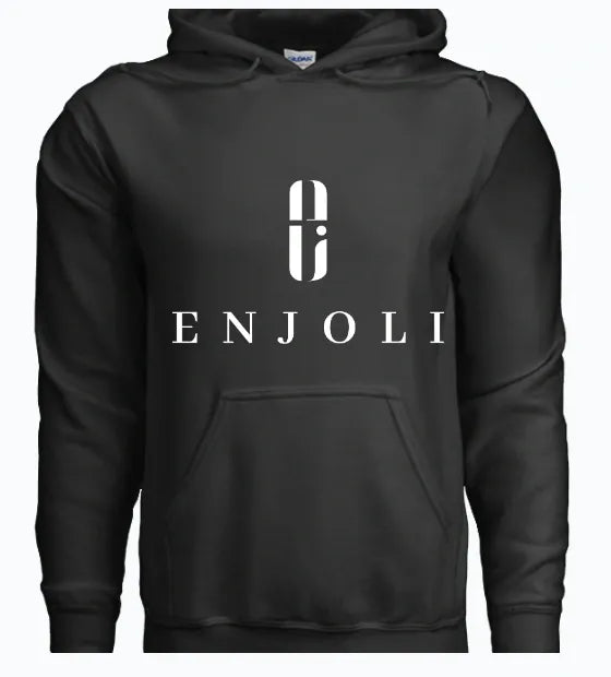 Enjoli Black Hoodie – My Store